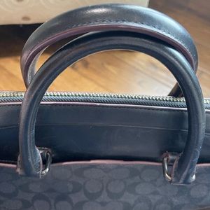 Coach | Bags | Coach Briefcase In Signature Canvas | Poshmark